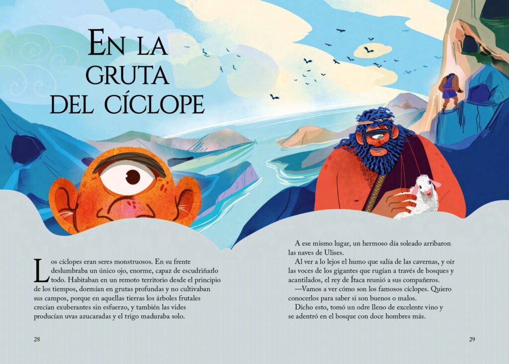 Las historias más bellas de la Odisea – Editorial Gribaudo