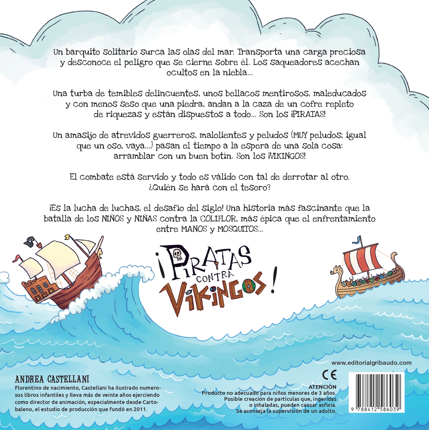 Piratas contra vikingos – Editorial Gribaudo